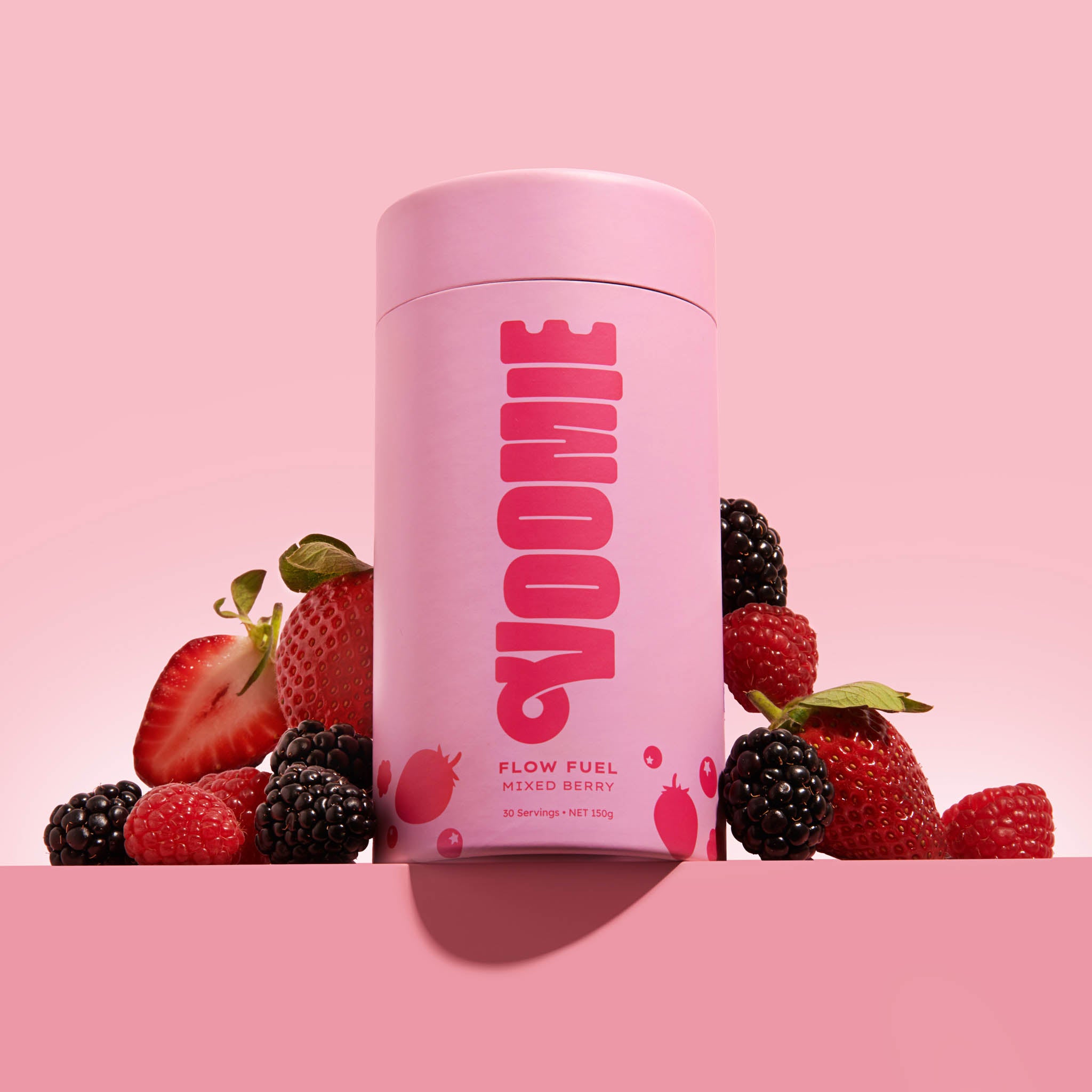 Flow Fuel Mixed Berry - Natural Focus Supplement with L-Theanine – Voomie