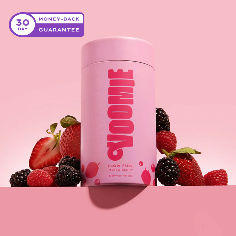 Flow Fuel Mixed Berry - Natural Focus Supplement with L-Theanine – Voomie